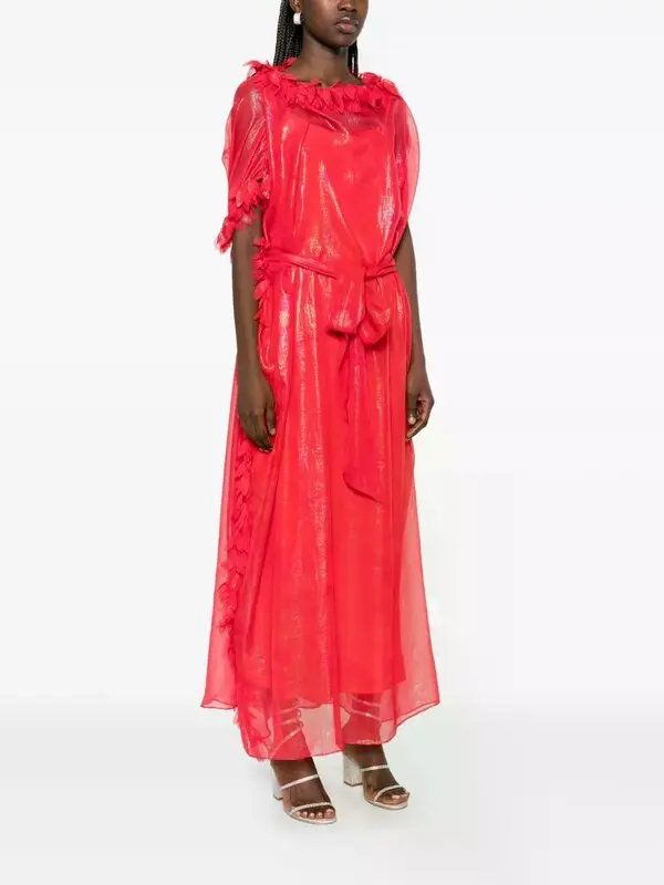 BARUNI Coreopsis Maxi Dress - Red
