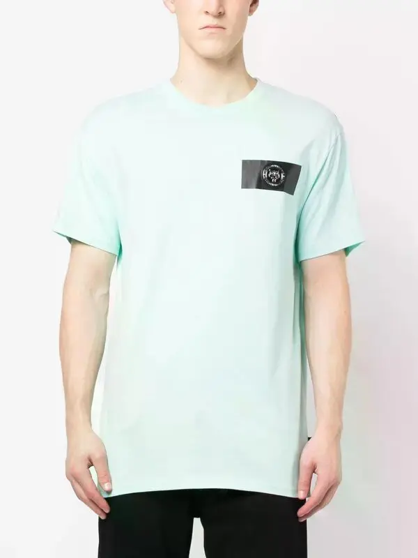 PLEIN SPORT Logo-patch Short-sleeved T-shirt - Green