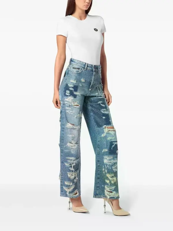 Philipp Plein Skater Row Jeans
