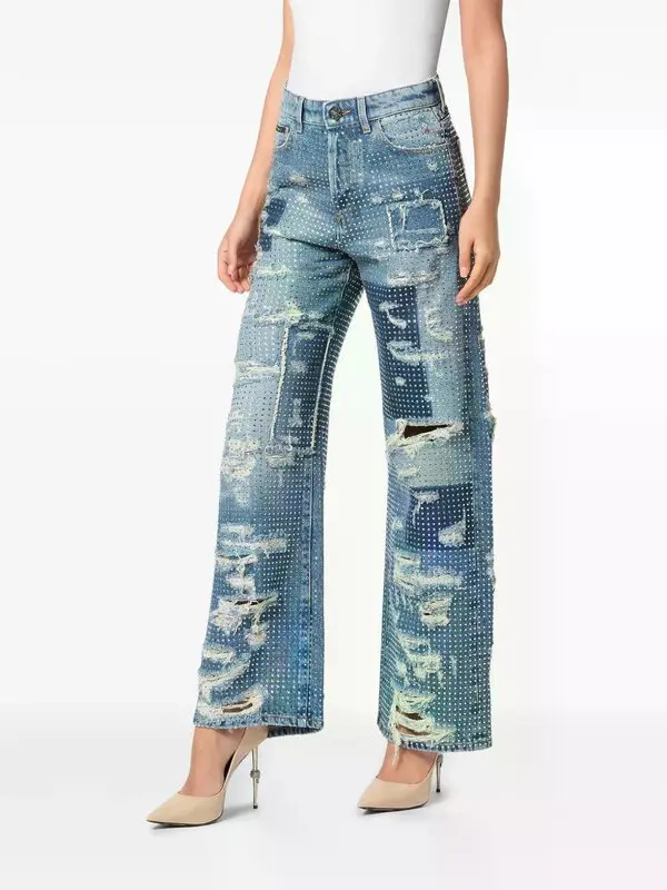 Philipp Plein Skater Row Jeans