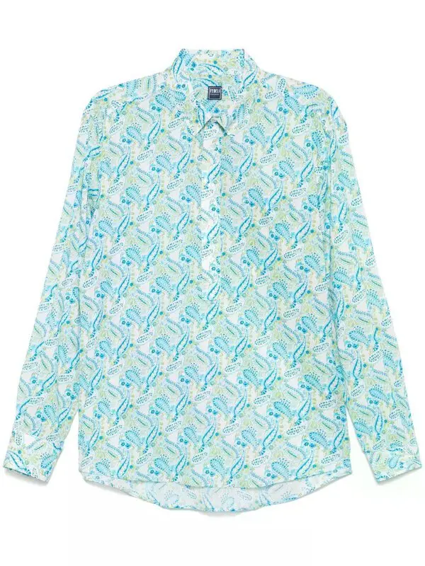 Fedeli Paisley-print Shirt