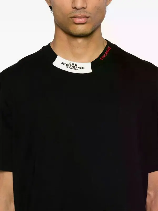 Dsquared2 Logo-embroidered T-shirt