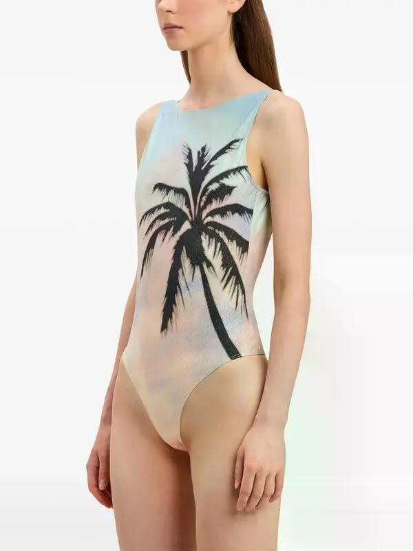 Palm Angels Sunrise Palm Swimsuit