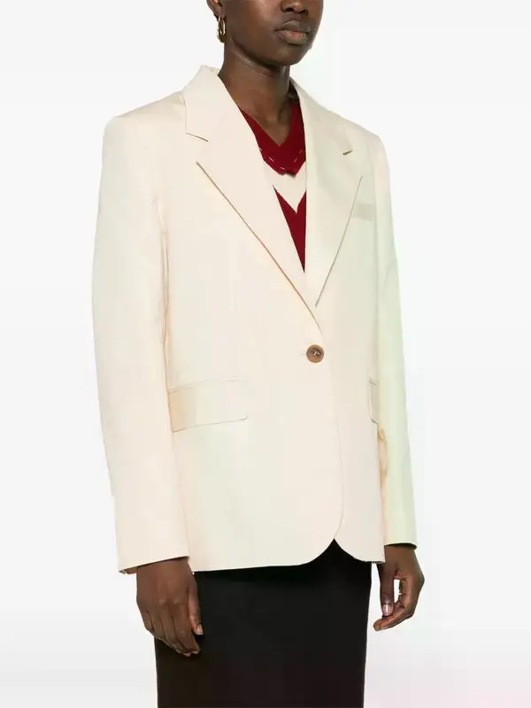 Maison Kitsuné Tailored Cotton Blazer