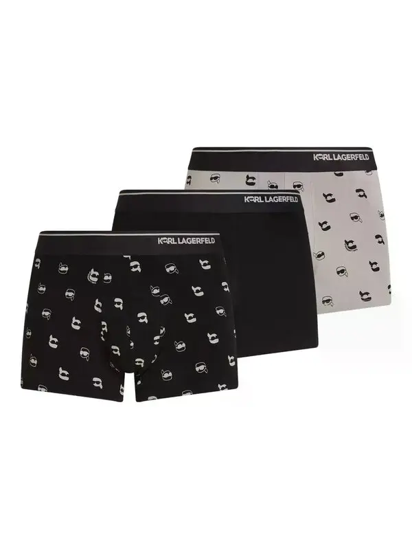 Karl Lagerfeld Ikon Boxers - Black