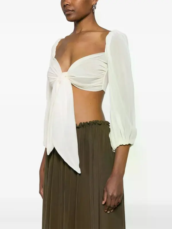 Philosophy Di Lorenzo Serafini Draped Detail Top