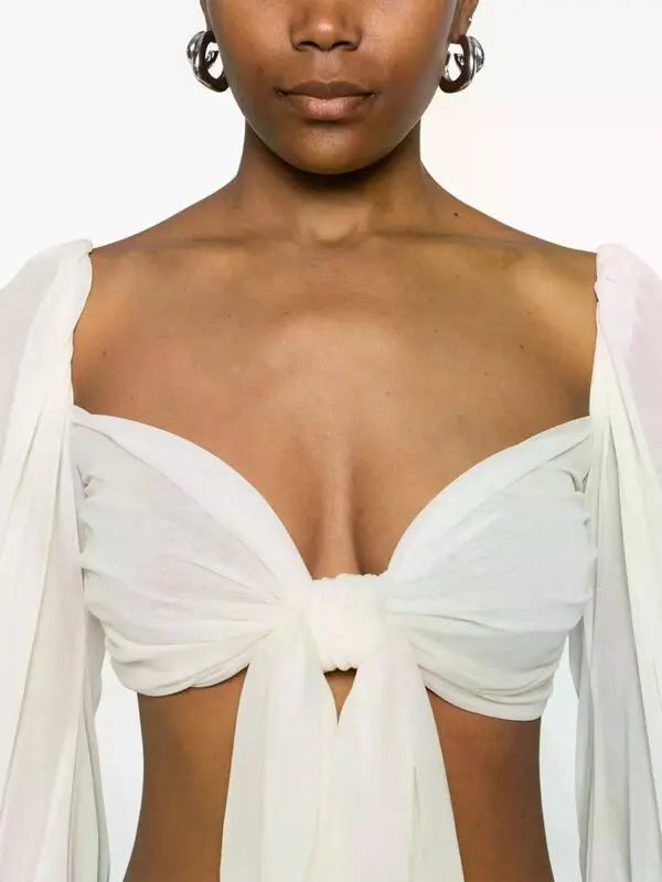 Philosophy Di Lorenzo Serafini Draped Detail Top
