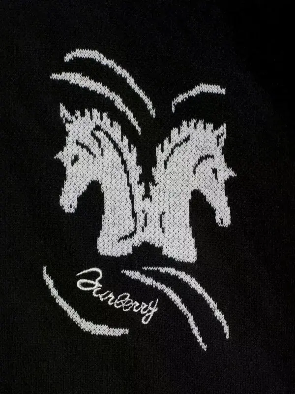 Burberry Mirrored Horse Knit Jumper