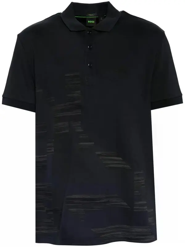 BOSS Graphic Print Polo Shirt