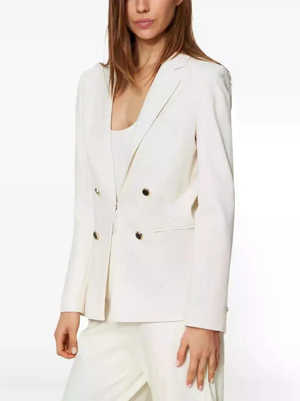 TWINSET Jewelled-button Double-breasted Blazer