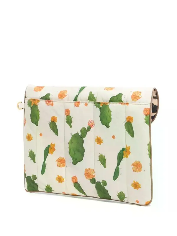 Bimba Y Lola Cactus-print Laptop Sleeve