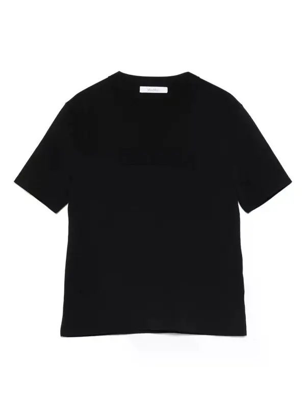 Max Mara Crew-neck T-shirt - Black