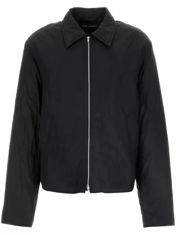 Our Legacy Padded Shirt Jacket - Black