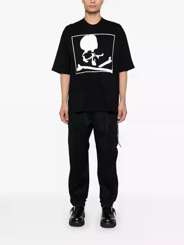 MASTERMIND WORLD Blurred Skull T-shirt - Black