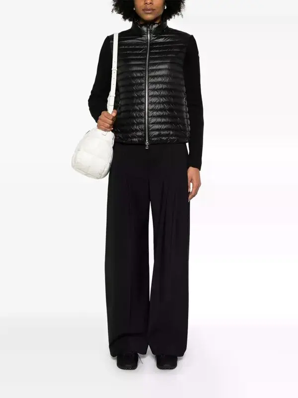 Moncler Padded Knitted Sleeve Jacket