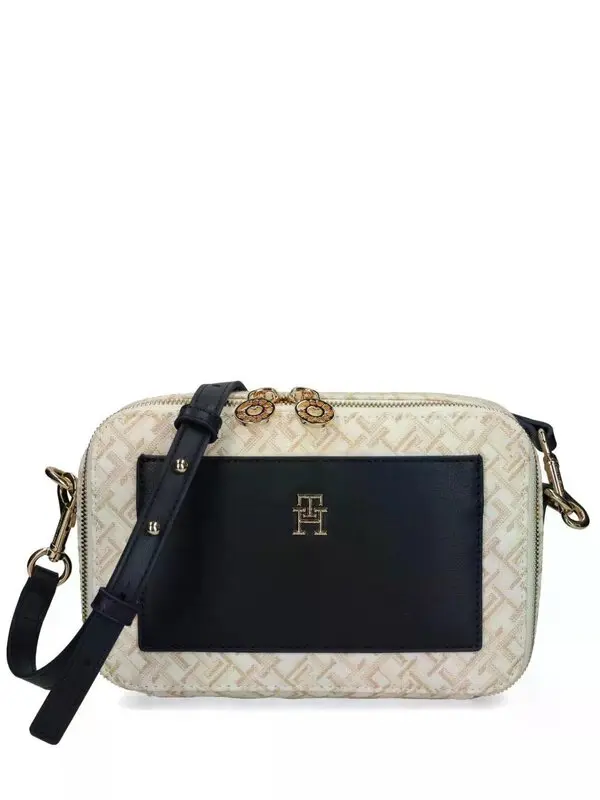Tommy Hilfiger Monogram Print Crossbody Bag - Neutrals