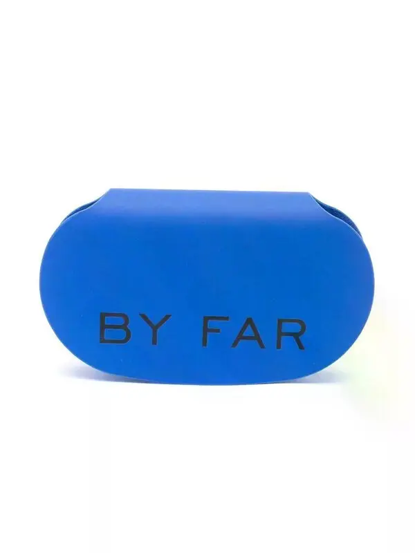 By Far Rodeo Transparent Frame Sunglasses - Blue