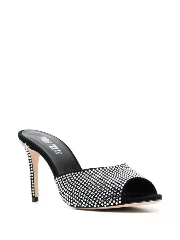 Paris Texas Embellished High Heel Sandals