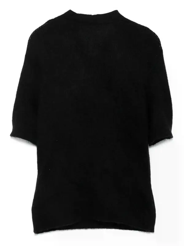 Balmain Embossed Button Top