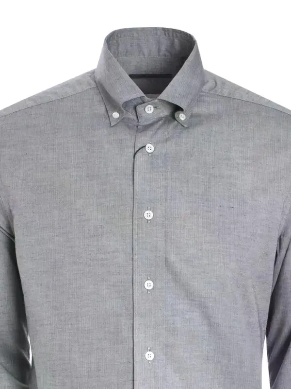 Corneliani Buttoned Cotton Shirt
