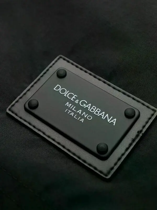 Dolce & Gabbana Logo-patch Swim Shorts