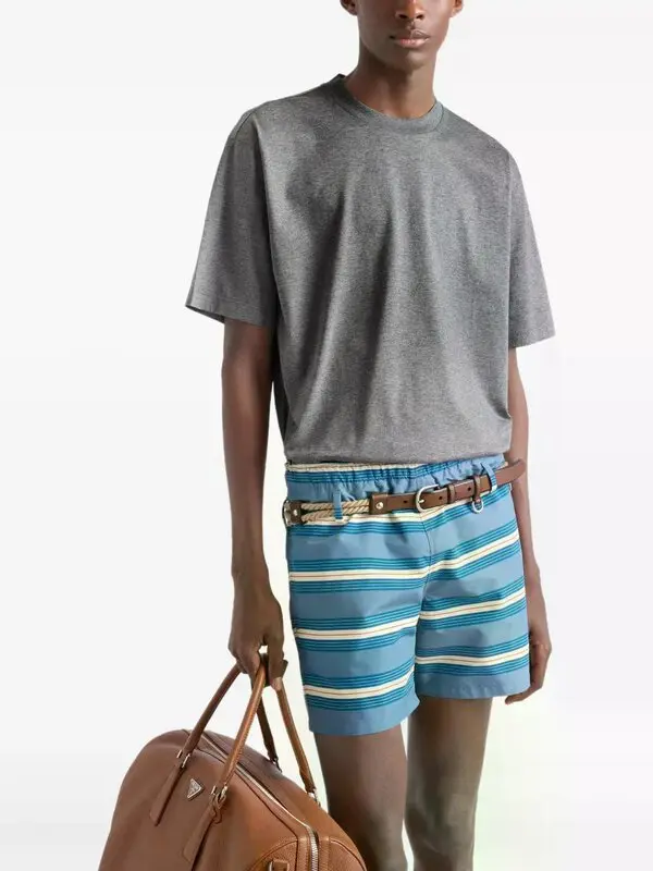 Prada Cotton T-shirt - Grey