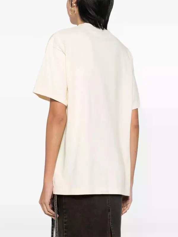 We11Done Teddy Graphic Cotton T-shirt