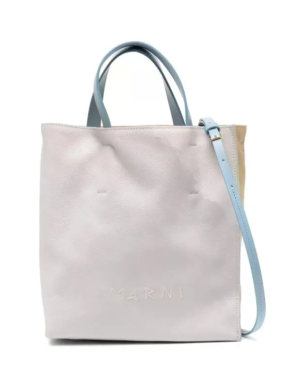 Marni Logo Tote Bag - Grey