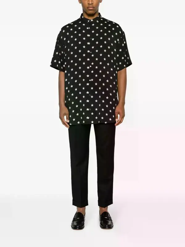 Balmain Tapered Wool Trousers