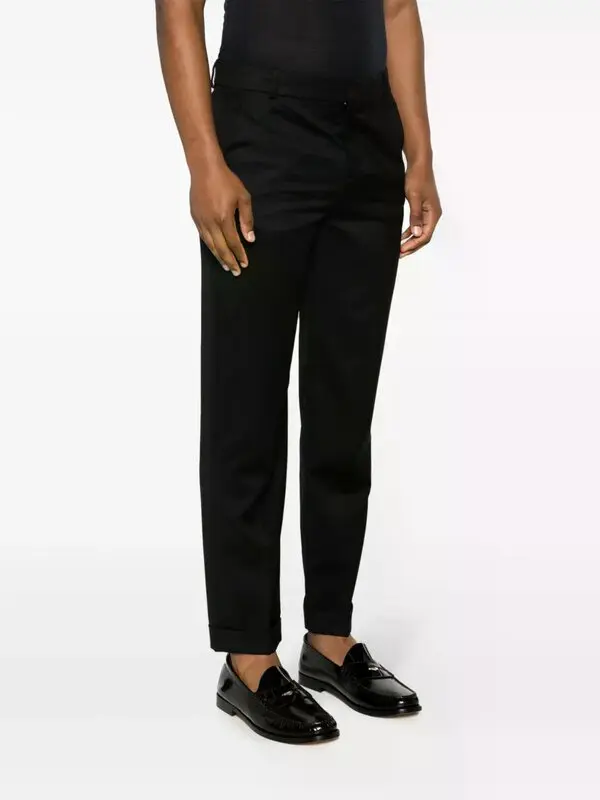 Balmain Tapered Wool Trousers