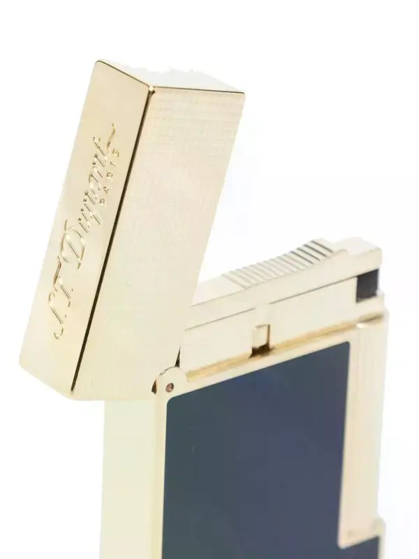 S.t. Dupont Plated Engraved-logo Lighter