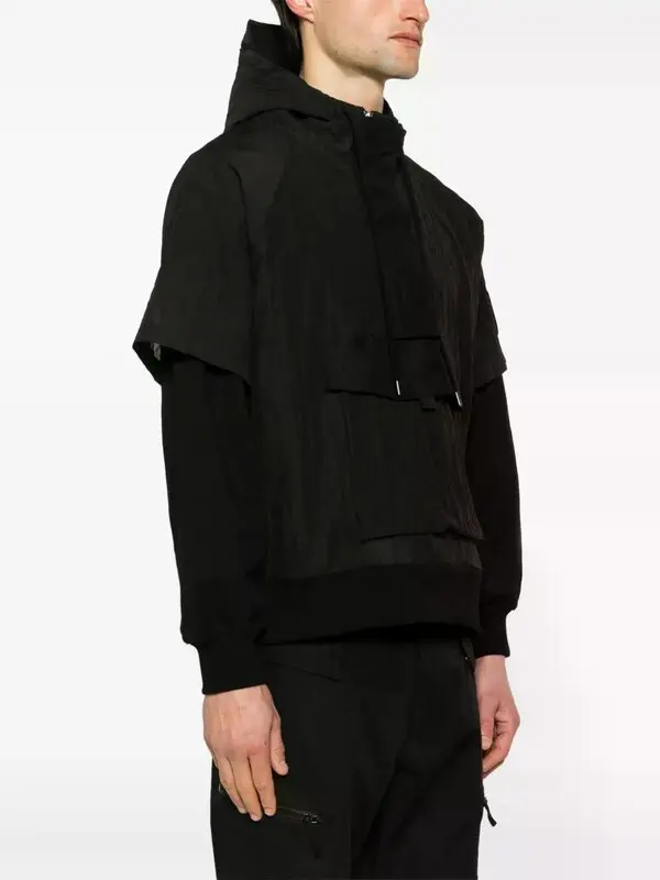 A-COLD-WALL* Overlay Onyx Hoodie