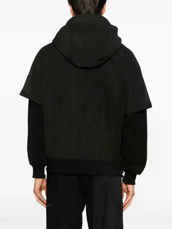 A-COLD-WALL* Overlay Onyx Hoodie