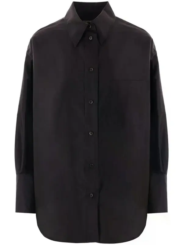 Alberto Biani Silk Shirt - Black