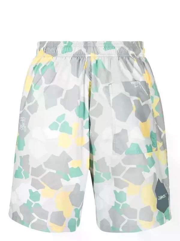 OBJECTS IV LIFE Camouflage-pattern Swim Shorts