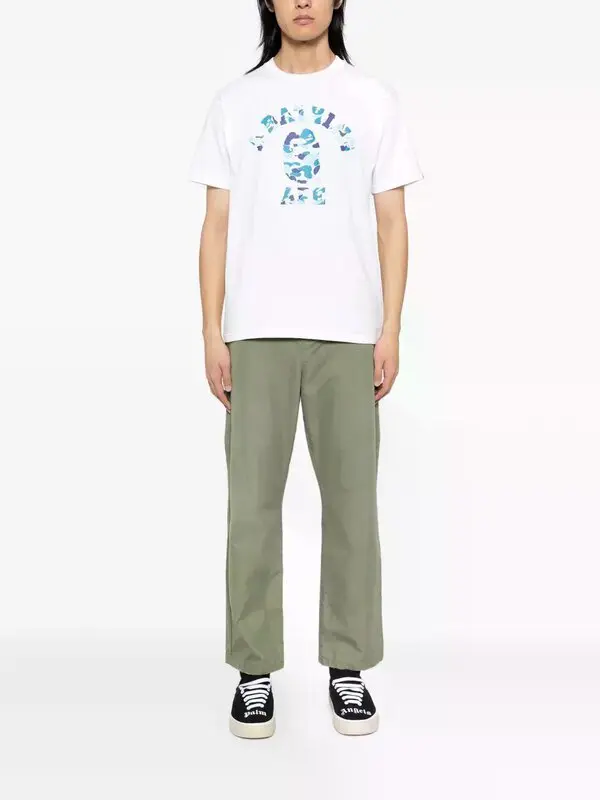 A BATHING APE Logo-printed T-shirt