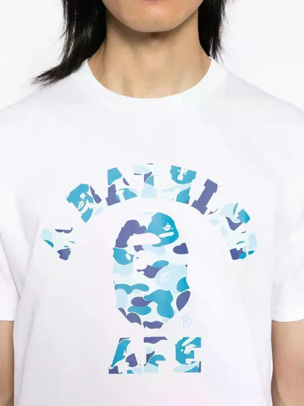 A BATHING APE Logo-printed T-shirt