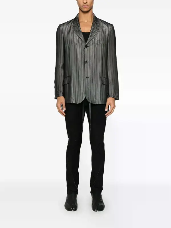 ISAAC SELLAM EXPERIENCE Six-pocket Trousers - Black