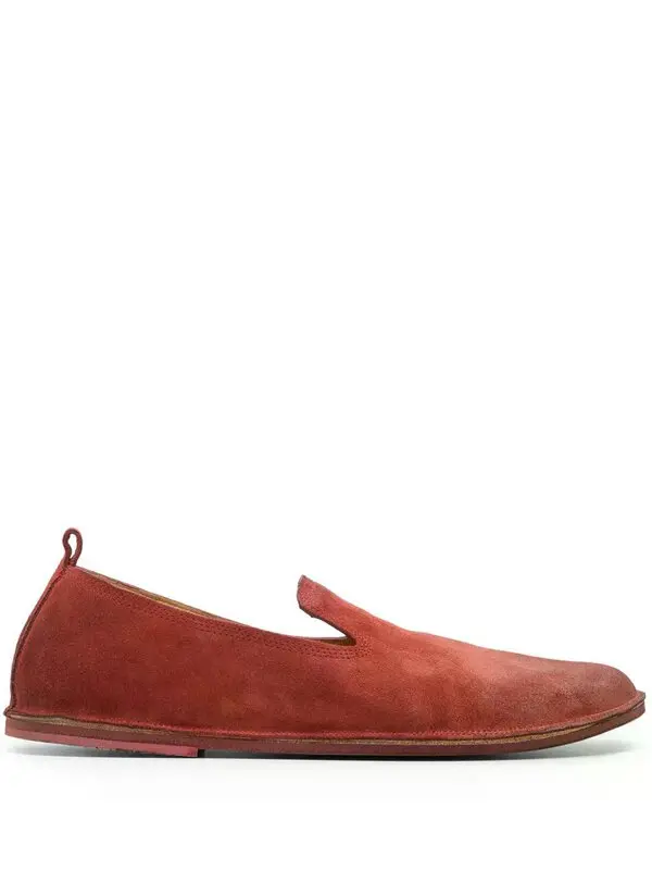 Marsèll Strasacco Suede Loafers - Red