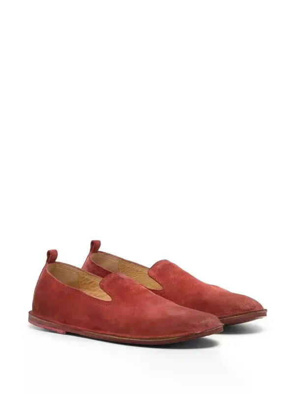 Marsèll Strasacco Suede Loafers - Red