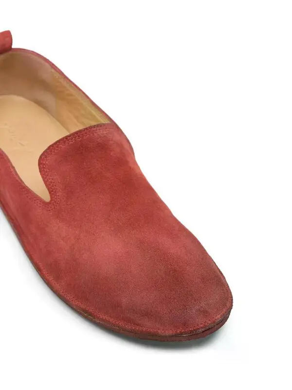 Marsèll Strasacco Suede Loafers - Red