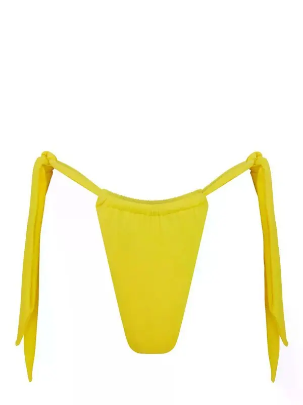 LET'S SWIM Side Tie-fastening Bikini Bottoms
