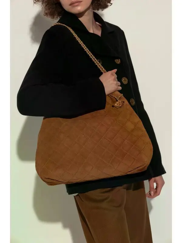 Tory Burch Fleming Tote Bag - Brown
