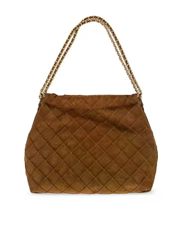 Tory Burch Fleming Tote Bag - Brown