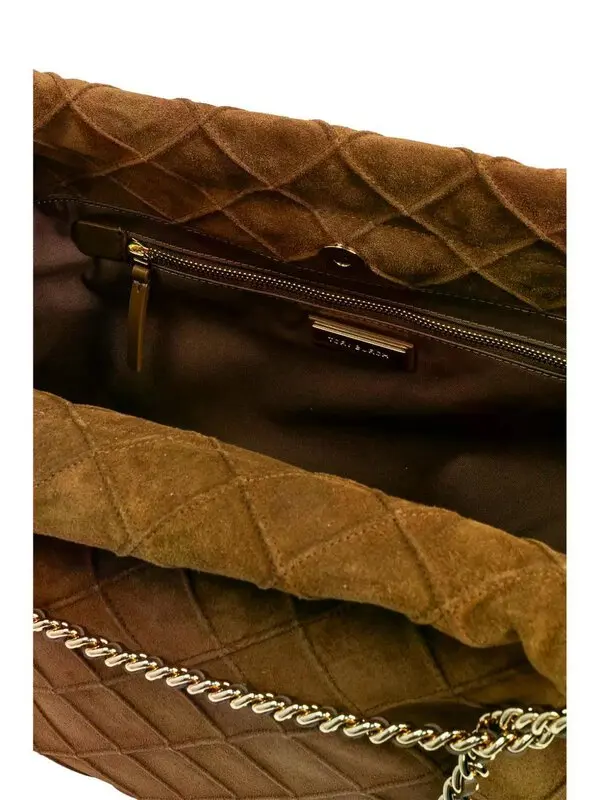 Tory Burch Fleming Tote Bag - Brown