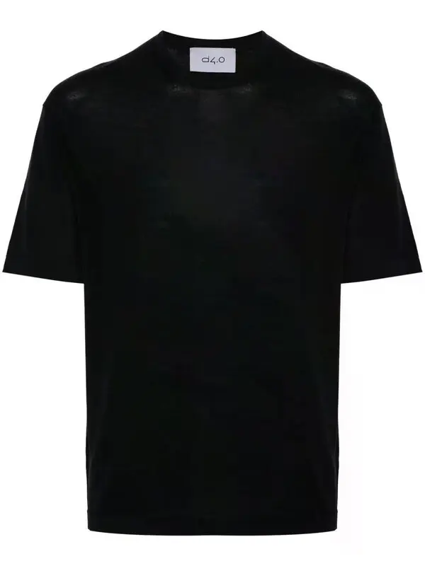 D4.0 Wool Short Sleeve Sweater