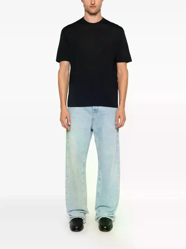 D4.0 Wool Short Sleeve Sweater