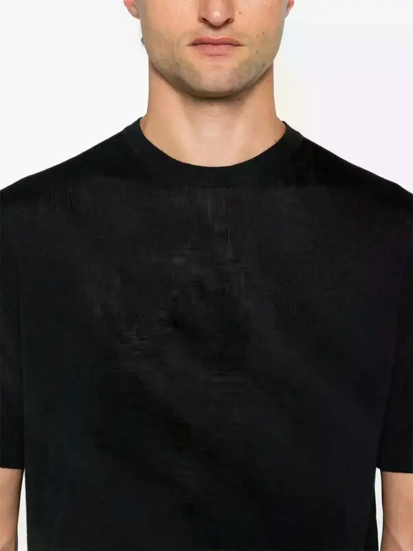 D4.0 Wool Short Sleeve Sweater