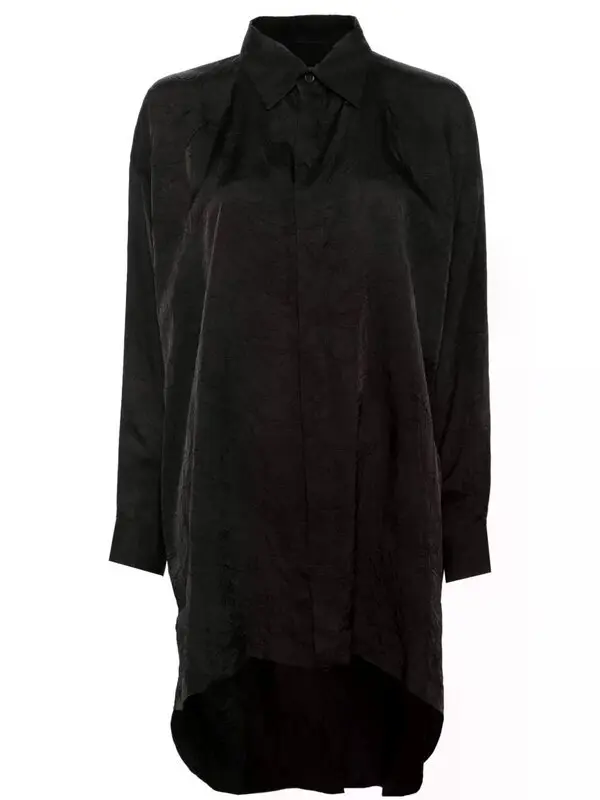 Yohji Yamamoto Creased Button-down Shirt