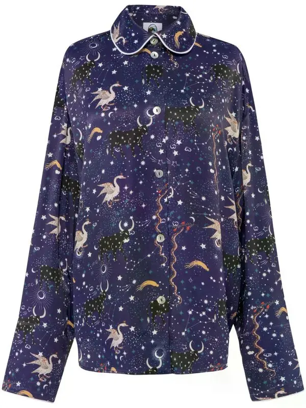 Sleeper Pastelle Shirt - Blue